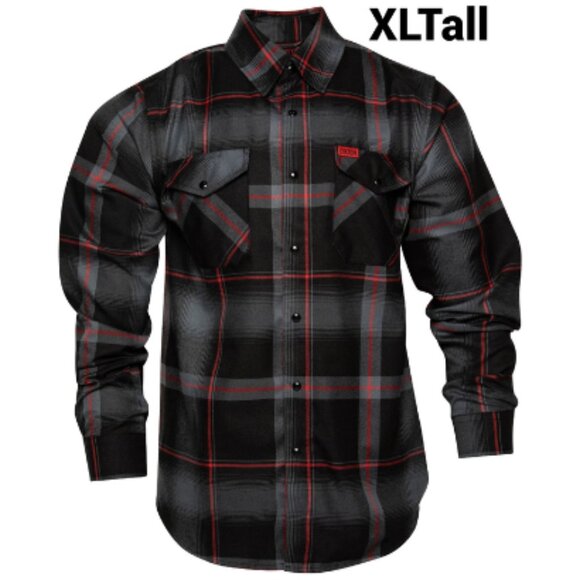 DIXXON | Shirts | Dixxon Flannel Moxie Flannel Shirt Mens Xl Tall ...